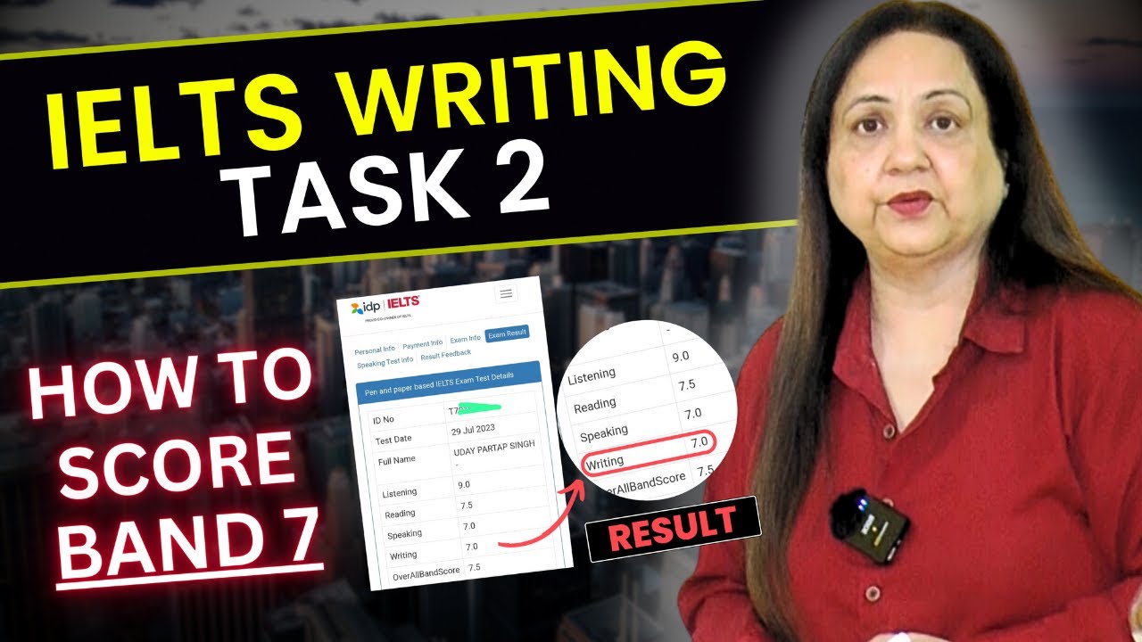 How score 7 Band in IELTS Writing - YouTube