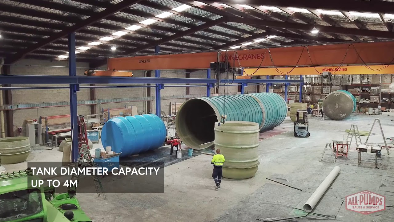Hydrostor FRP Manufacturing Overview - YouTube