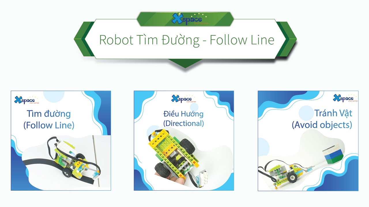 [Nhà khoa học nhí] - Robot Tìm Đường (Robot Do Line) #LegoWedo2 # ...
