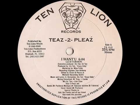 Teaz-2-Pleaź - Want You (Club Version)
