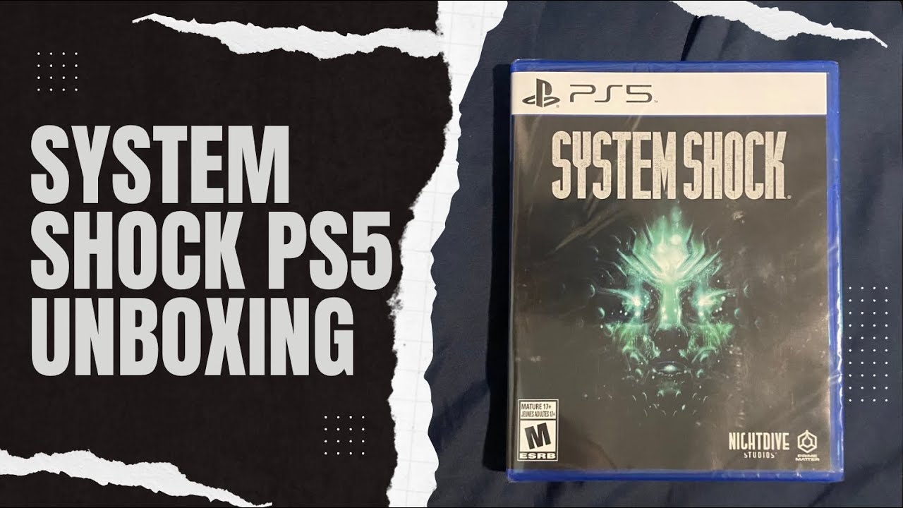 System Shock Ps5 Unboxing - YouTube
