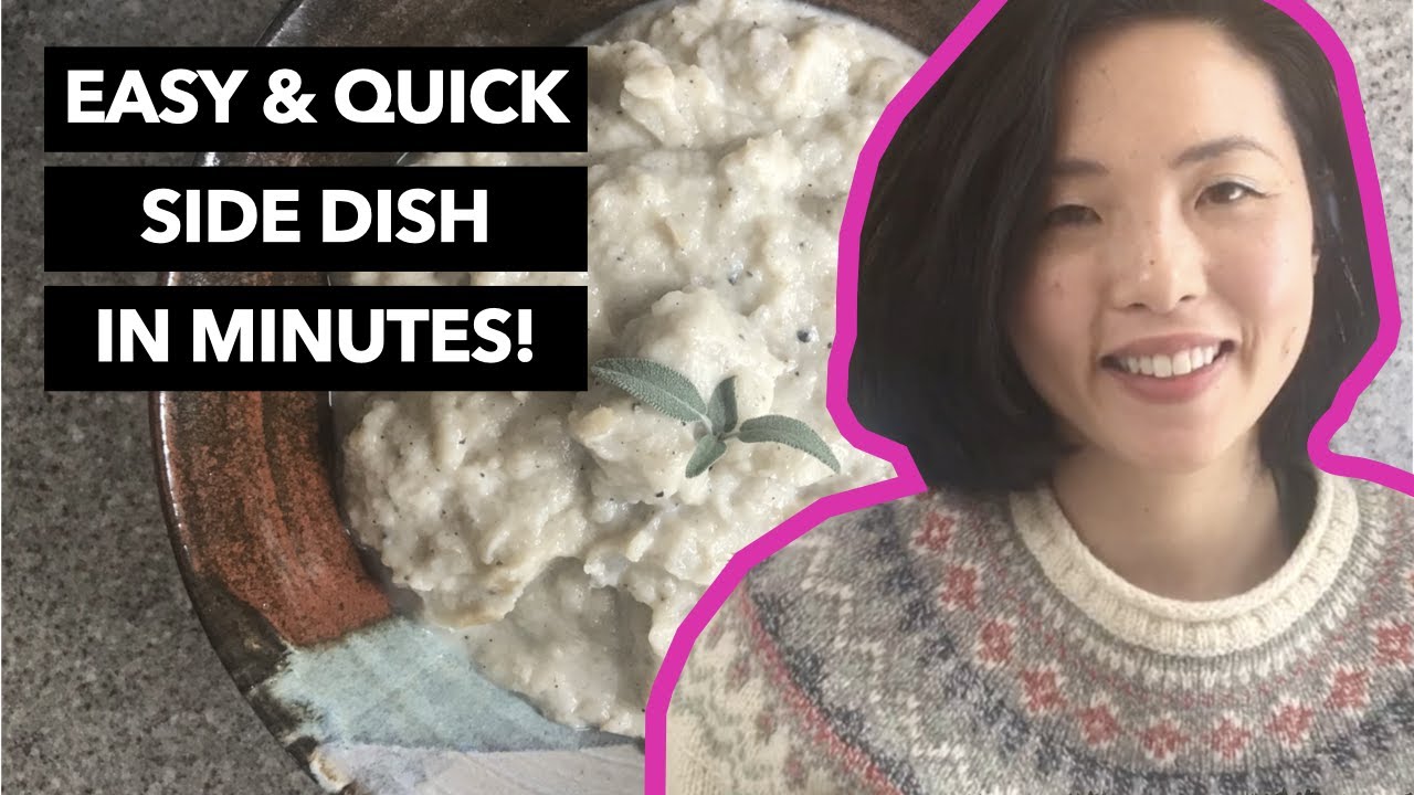 How to Make Jerusalem Artichoke (aka Sunchoke) Puree - YouTube