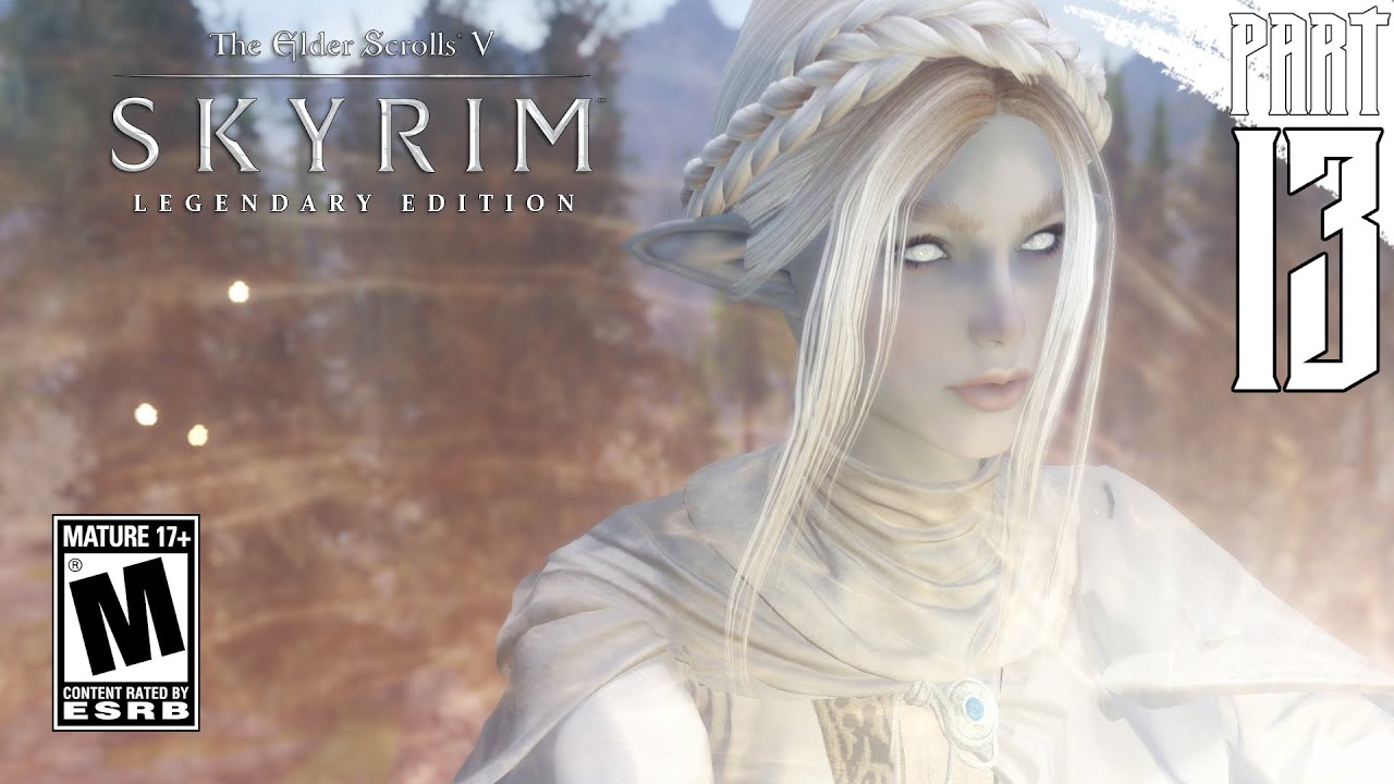 【SKYRIM 200+ MODS】 Snow Elf Gameplay Walkthrough Part 13 [PC - HD ...
