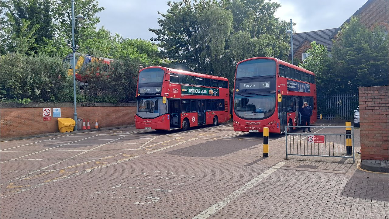 FRV: Route 418 | Kingston-Epsom Station | London United VH45311 (LF19 ...