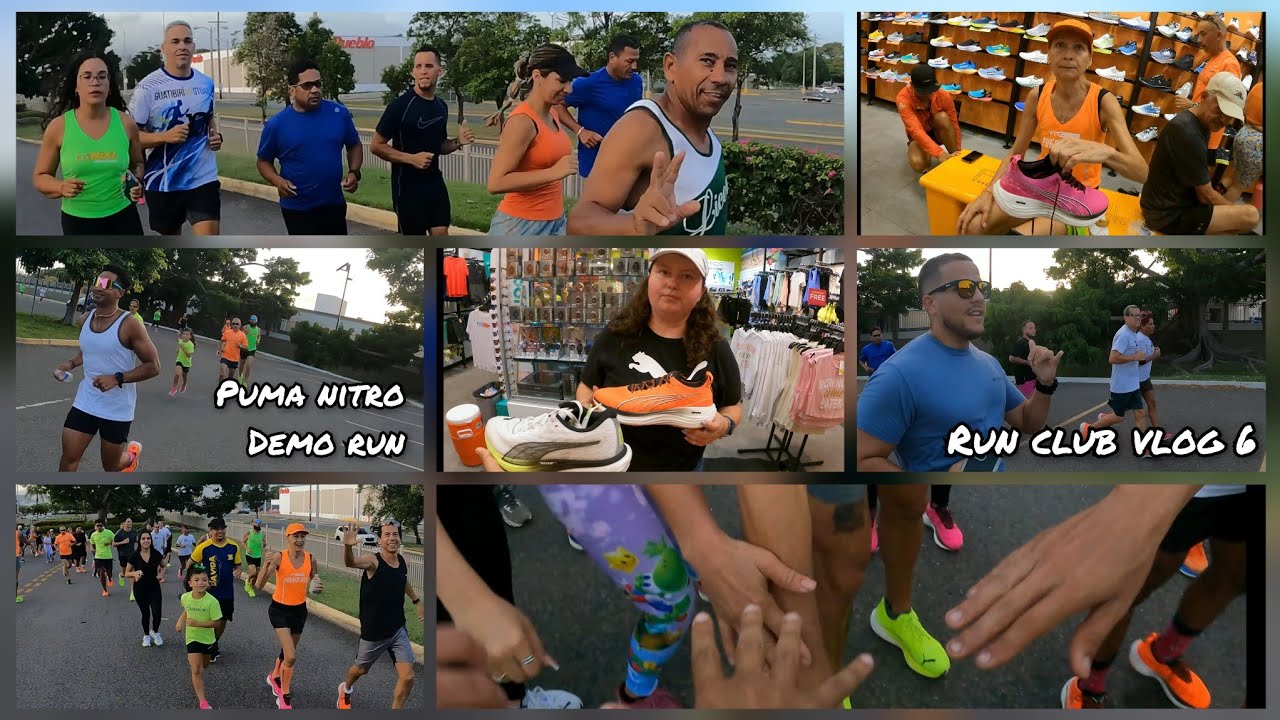 Puma Demo Run & Run Club - Run Club Vlog 6 - YouTube