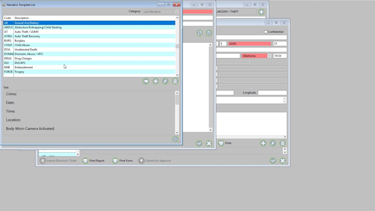14 Enforcer Narrative tab - YouTube