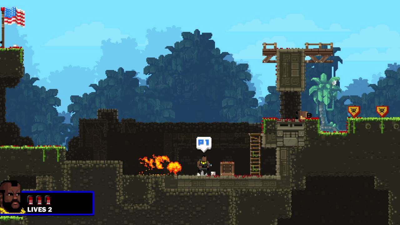 Broforce gameplay PS4 - YouTube