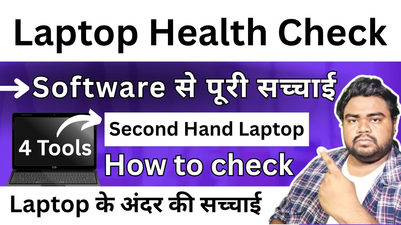 How to check laptop health, Dell, HP, Lenovo, Asus, Acer - Second Hand ...