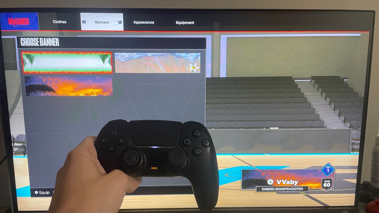 NBA 2K24 Next Gen: How to Change MyPlayer Banner Tutorial! - YouTube