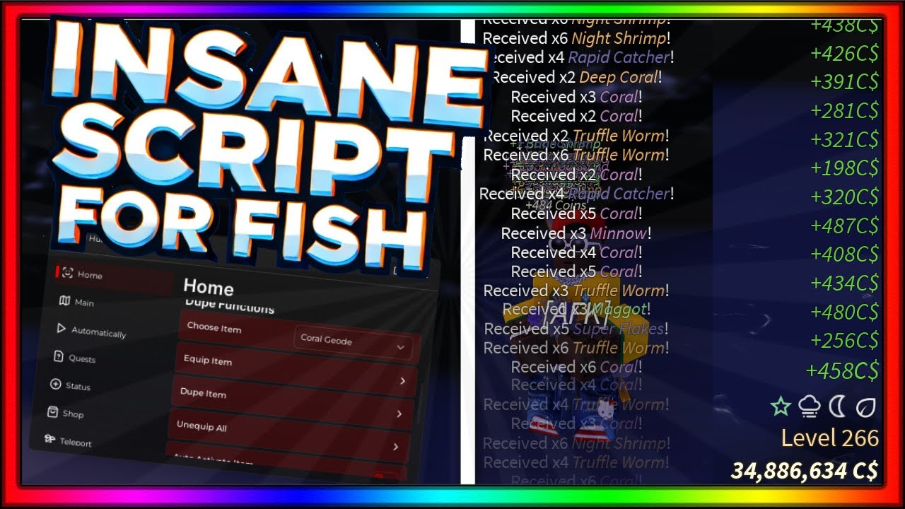 INSANE NEW OP FISH DUPE METHOD! 💰 Roblox Fisch Tutorial - YouTube