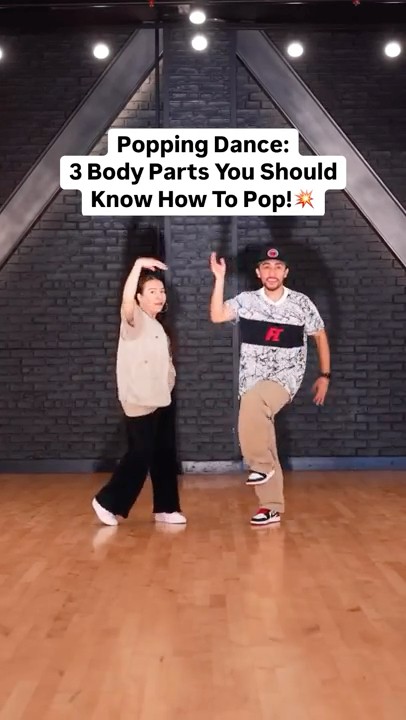 3 Body Parts You Should Know How To Pop! #Popping #StreetDance # ...