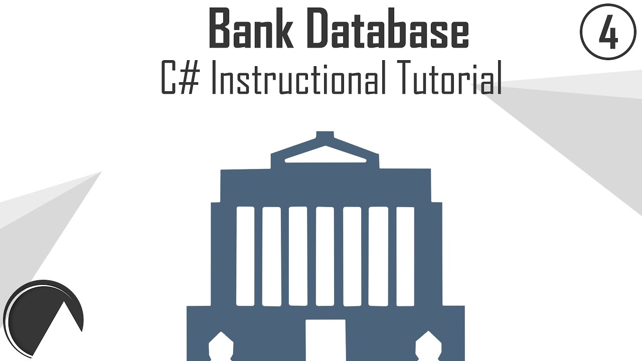 C# Let's Code: Bank Database Project Part 4 - Bank Interface - YouTube