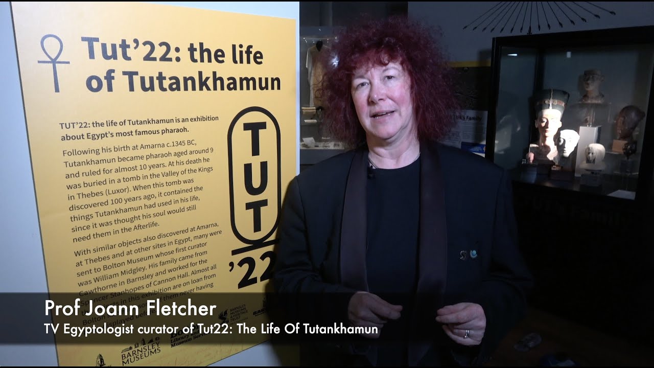 TUT’22: the life of Tutankhamun curated by Prof Joann Fletcher - YouTube