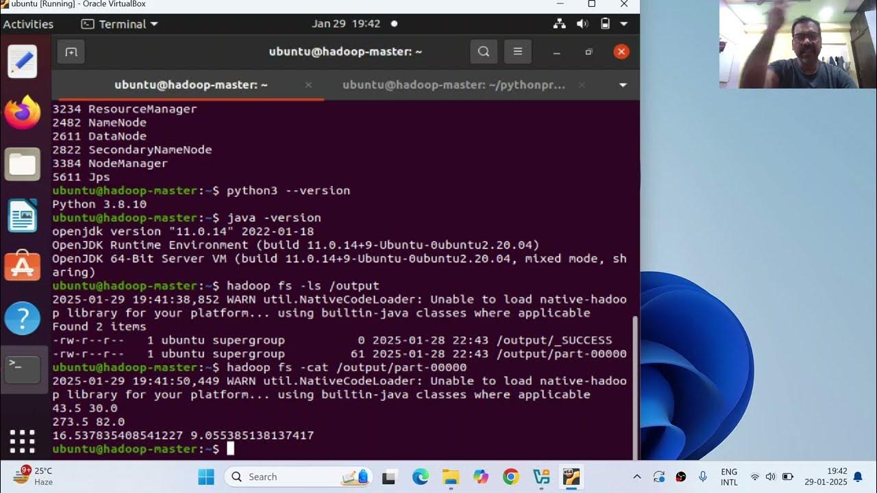 Web Solution for Hadoop MapReduce Streaming Outputs (Hadoop + Python - Flask + pydoop) - YouTube