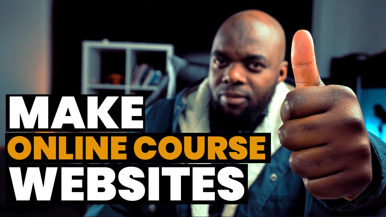 How to make an online course website in 2020 - YouTube