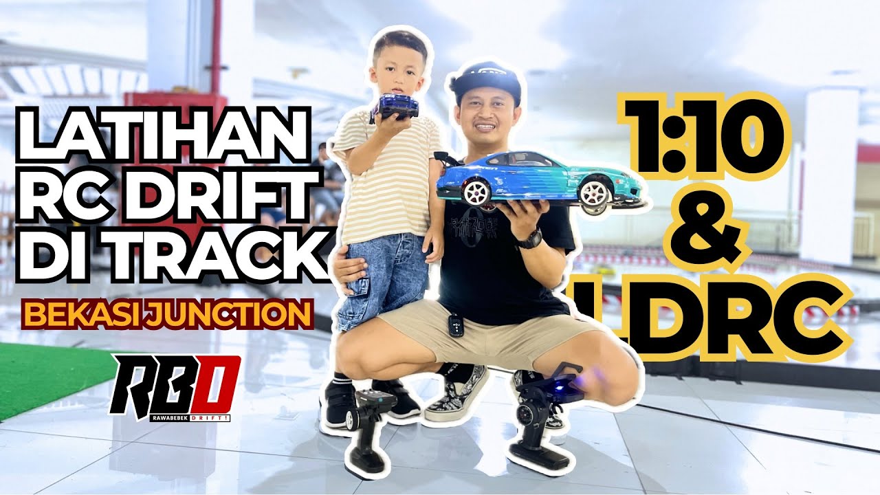 Latihan RC Drift Di Track Mall Bekasi Junction ! RC Drift Spek Kompetisi Dan LDRC Drift - YouTube