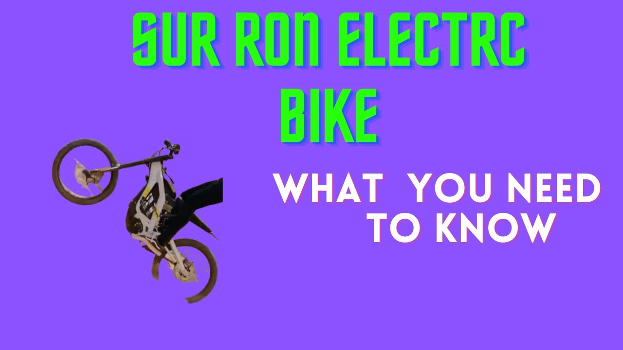 Sur Ron Ebike Green - YouTube