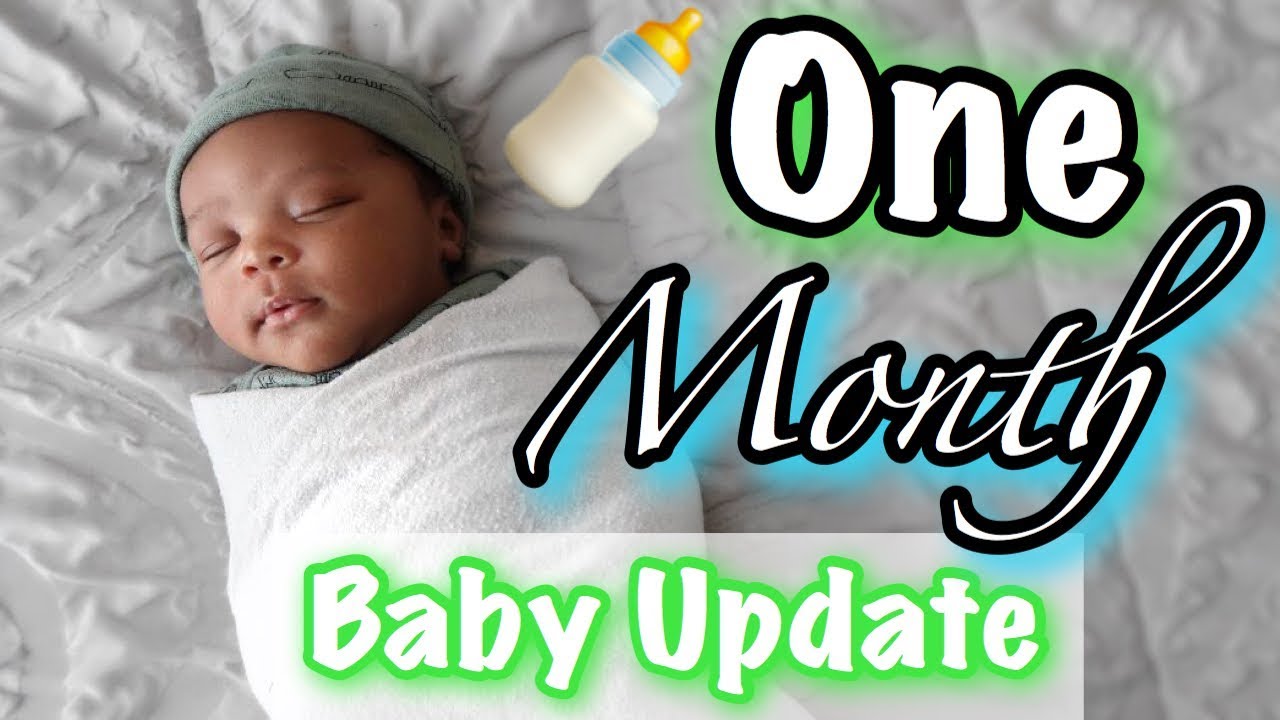 ONE MONTH BABY UPDATE I DAY & NIGHT CONFUSION + COLIC - YouTube