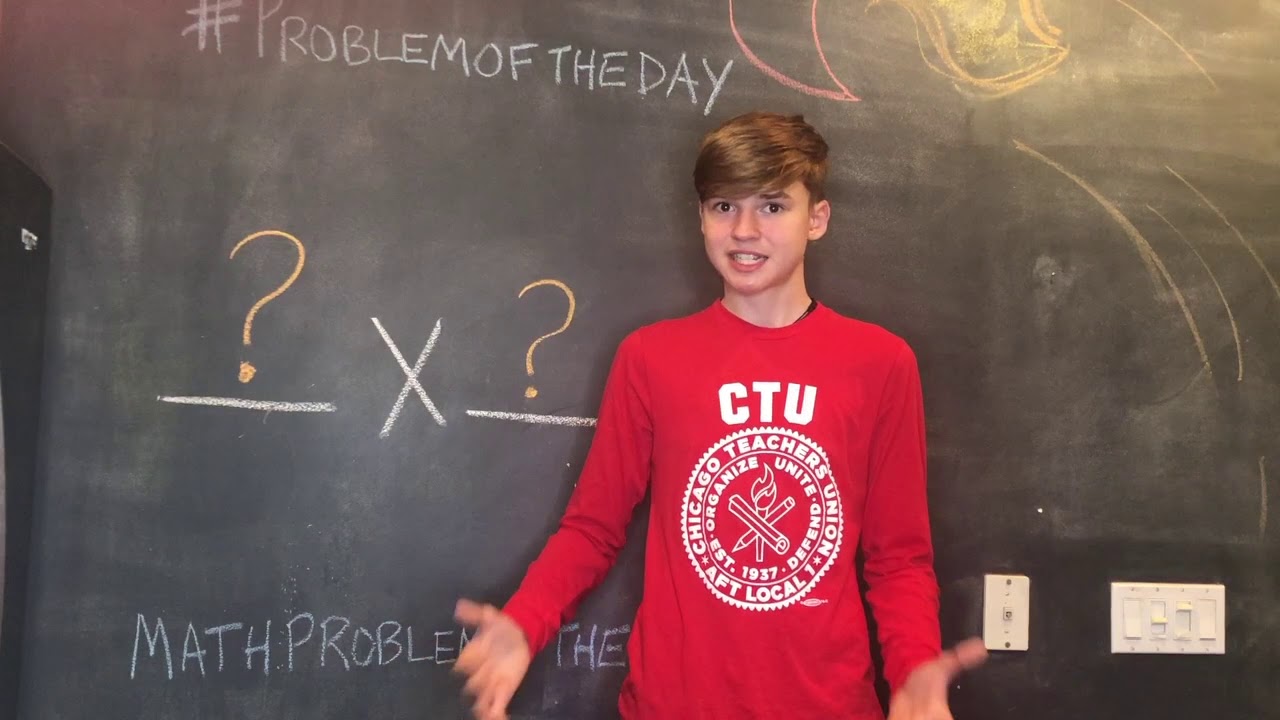 Third Grade Math #Problemoftheday with Actor Maxwell Jenkins - YouTube