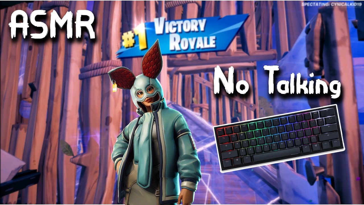 ASMR Gaming | FORTNITE SQUADS | Mechanical Keyboard - YouTube