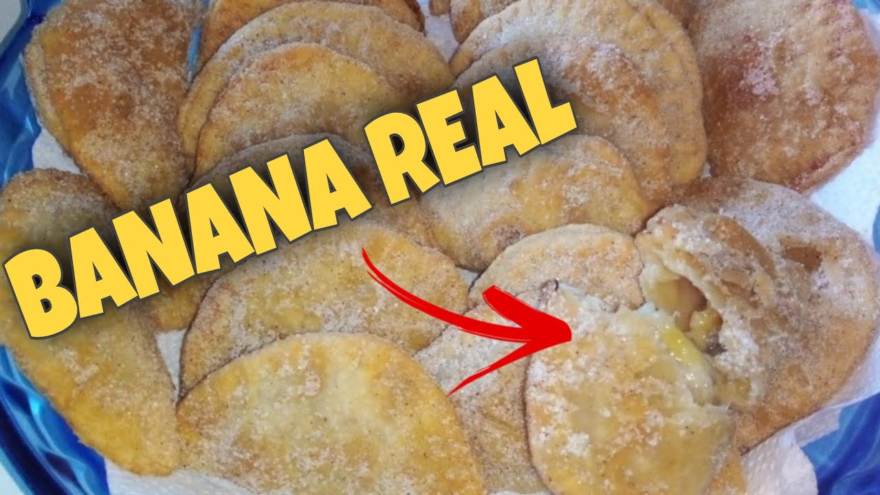 BANANA REAL | + MASSA DE PASTÉL CASEIRA FÁCIL #CANALDAIANEMARIA - YouTube