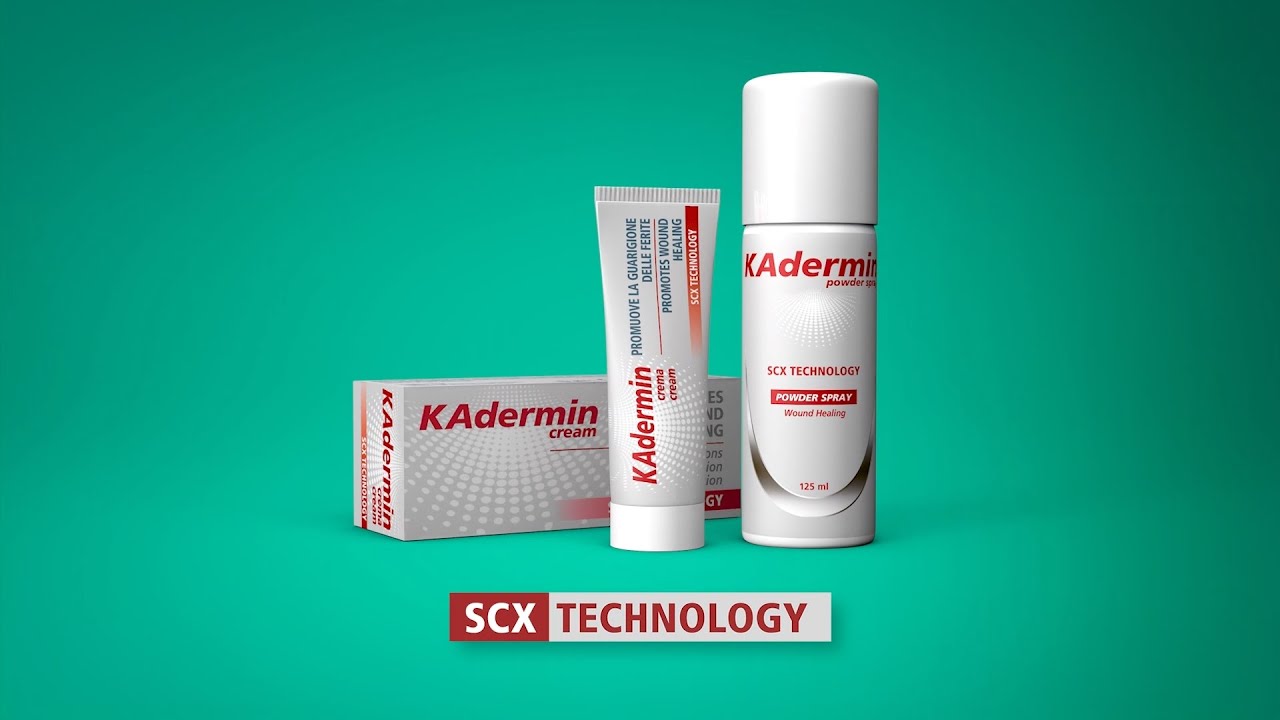 KAdermin спрей - патентована SCX формула при рани, изгаряния, операции ...