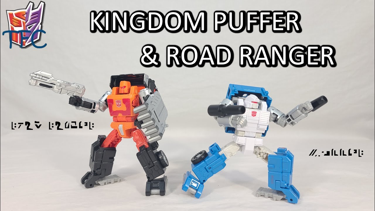 Transformers Review: Kingdom Puffer & Road Ranger - YouTube