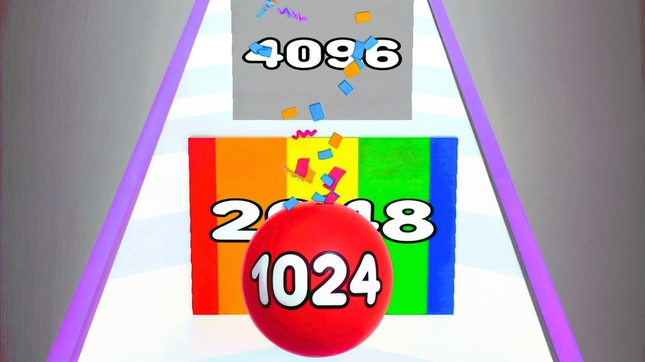 Number Ball 3D - Merge Games ! All Levels Gameplay Level (60-66 ...
