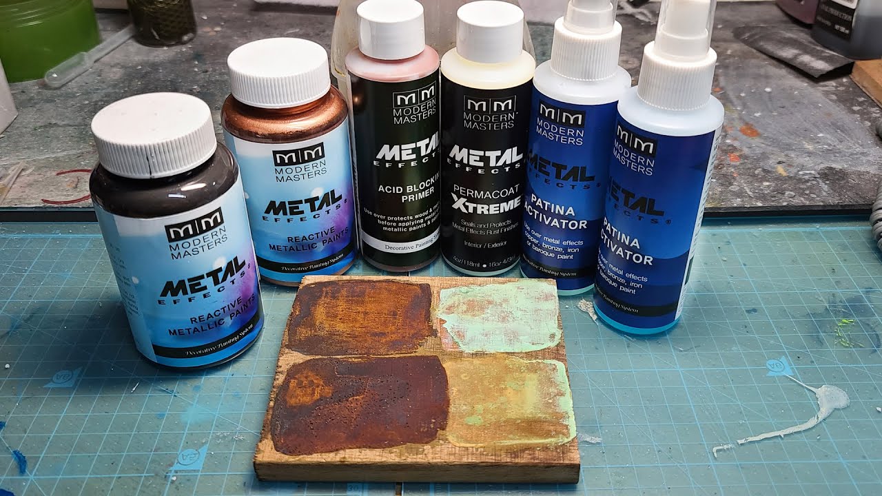 모던마스터즈 녹 표현 MODERN MASTERS RUST - YouTube