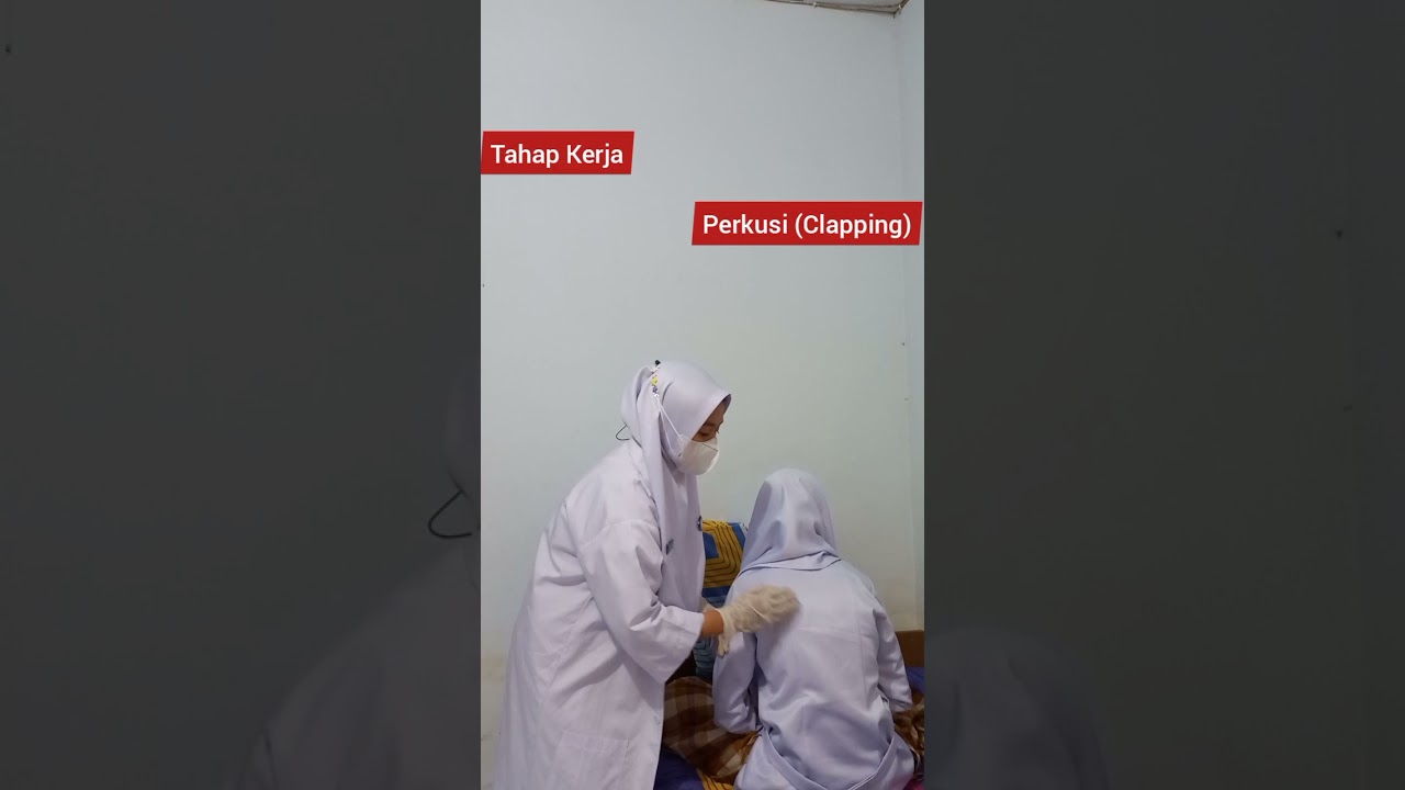 Fisioterapi dada, Perkusi (Clapping), Vibrasi, dan Batuk efektif - YouTube