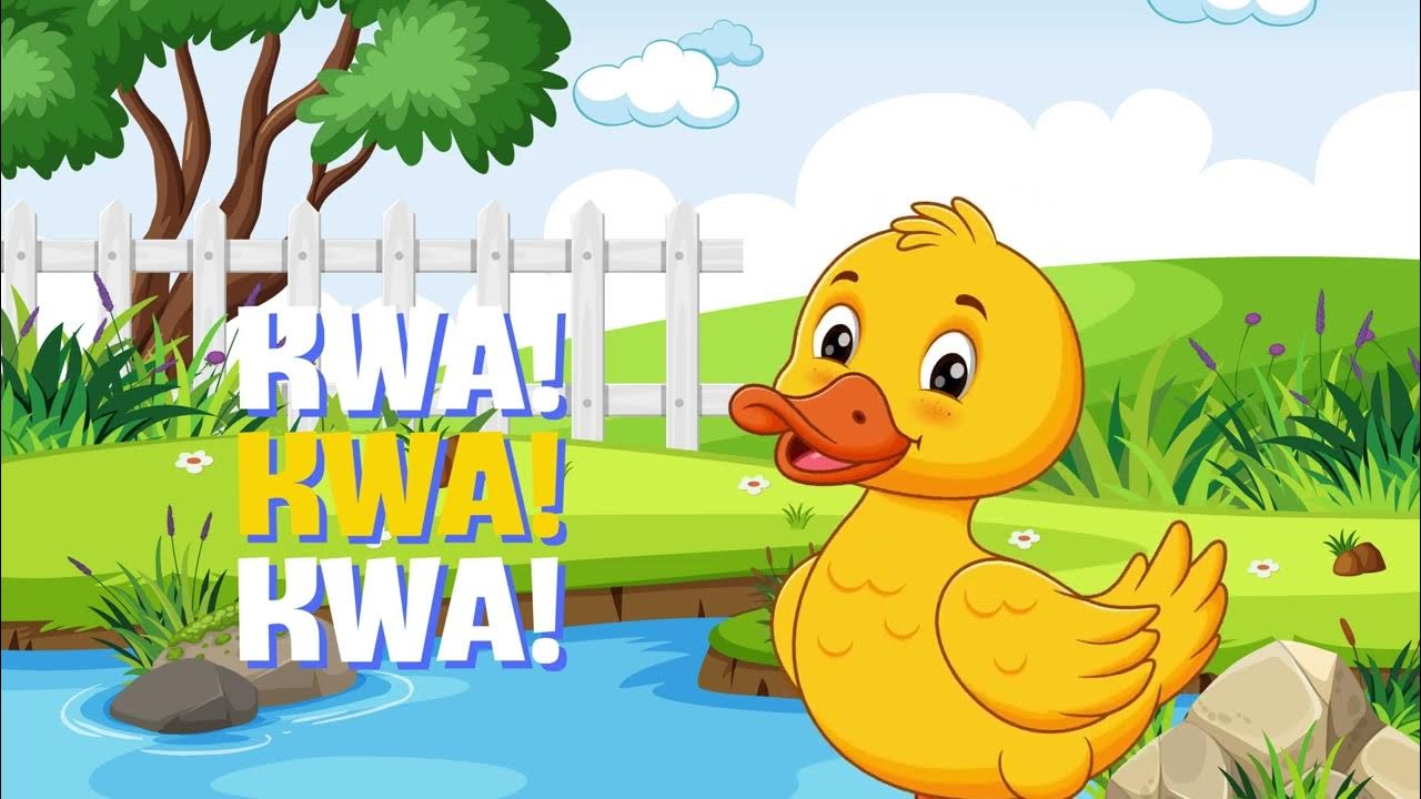 Kaczka mała robi Kwa Kwa Kwa! 🦆 Piosenka dla dzieci - YouTube
