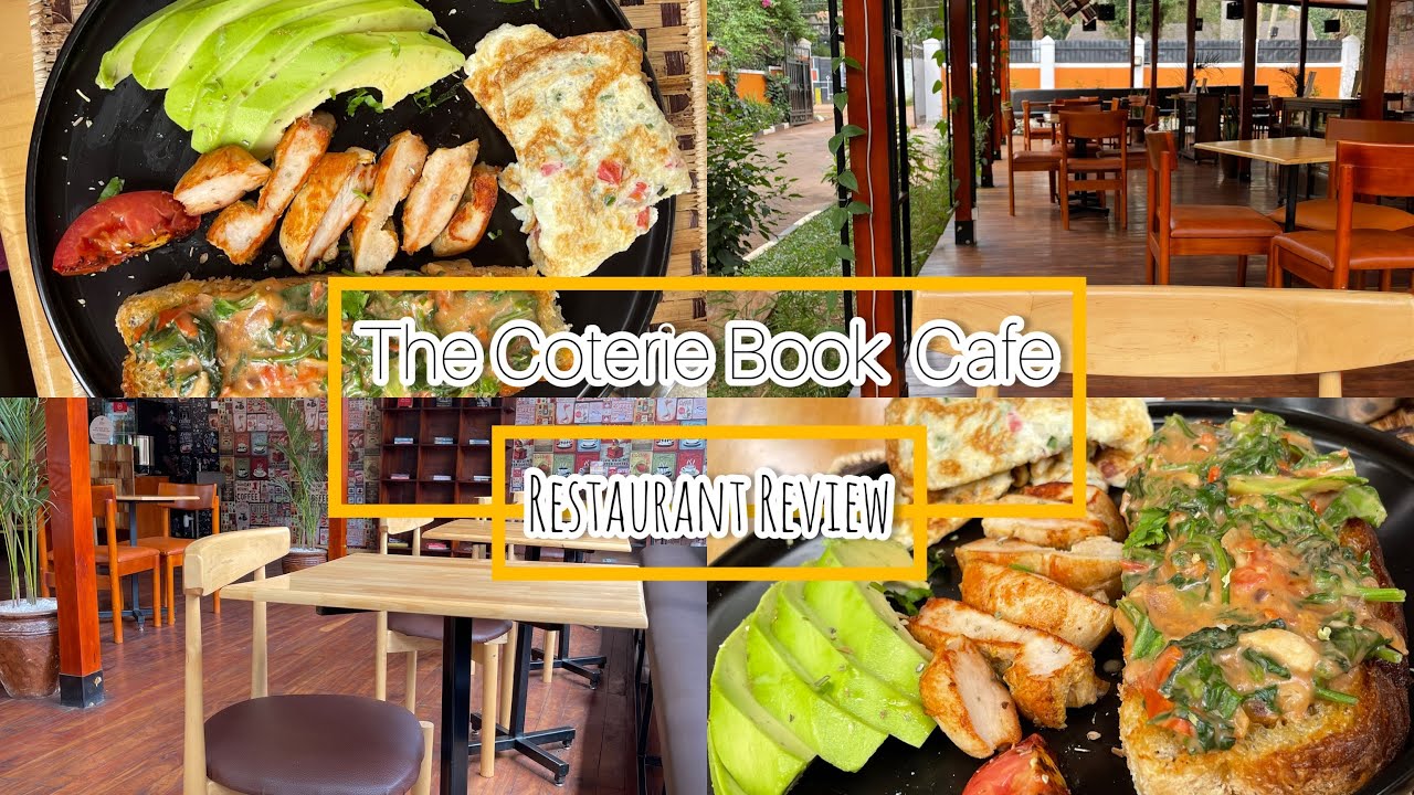 The Newest Spot in Town| The Coterie Book Cafe📚☕️|Restaurant Review ...