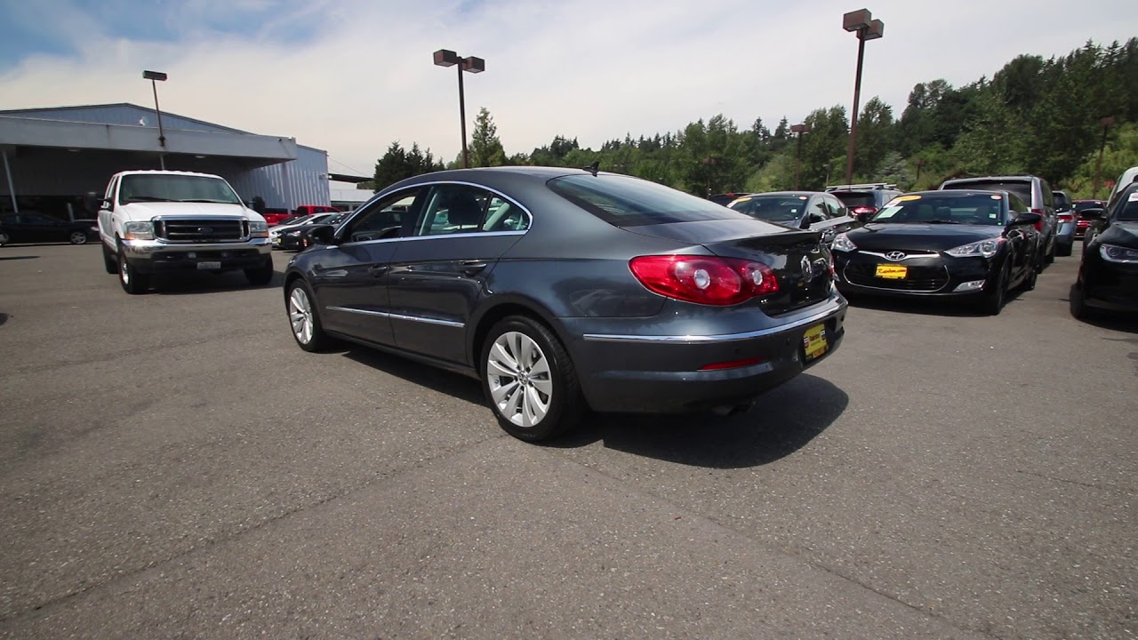 2012 Volkswagen CC | Iron Gray | CE505593 | Redmond | Seattle | - YouTube
