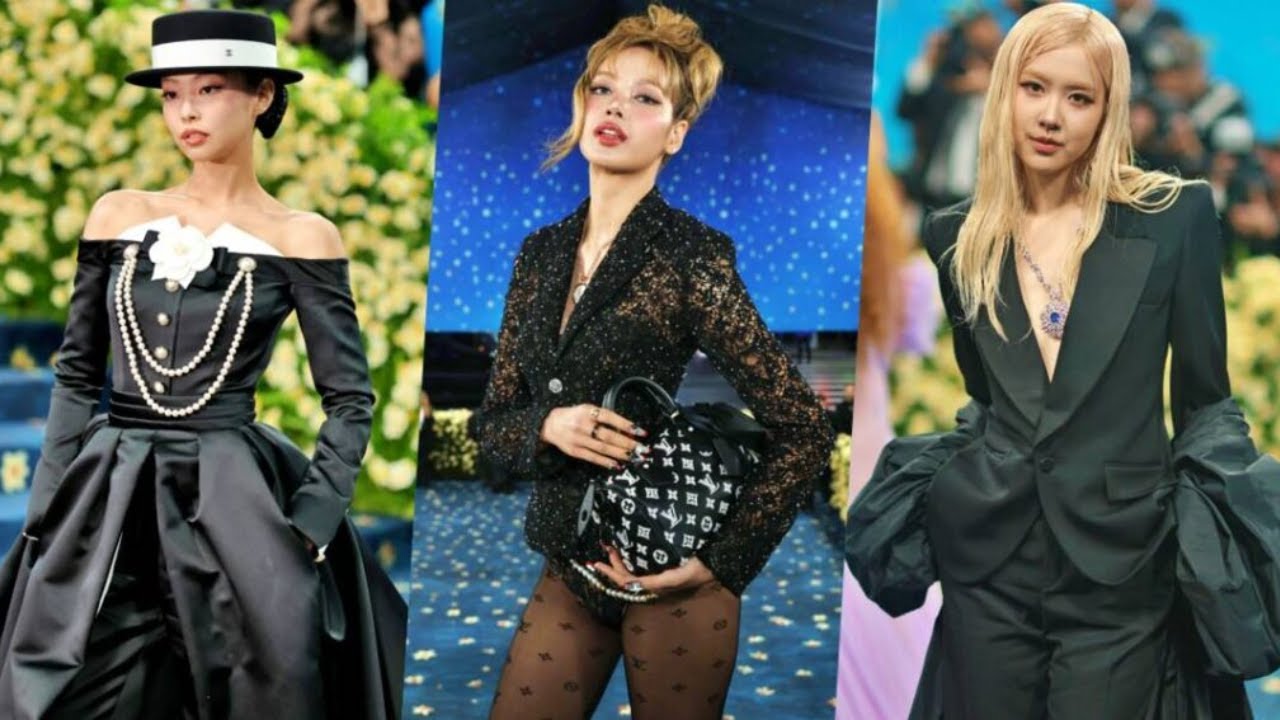 BLACKPINK's Jennie, Rosé, and Lisa Shine at Met Gala 2025 with Stunning ...
