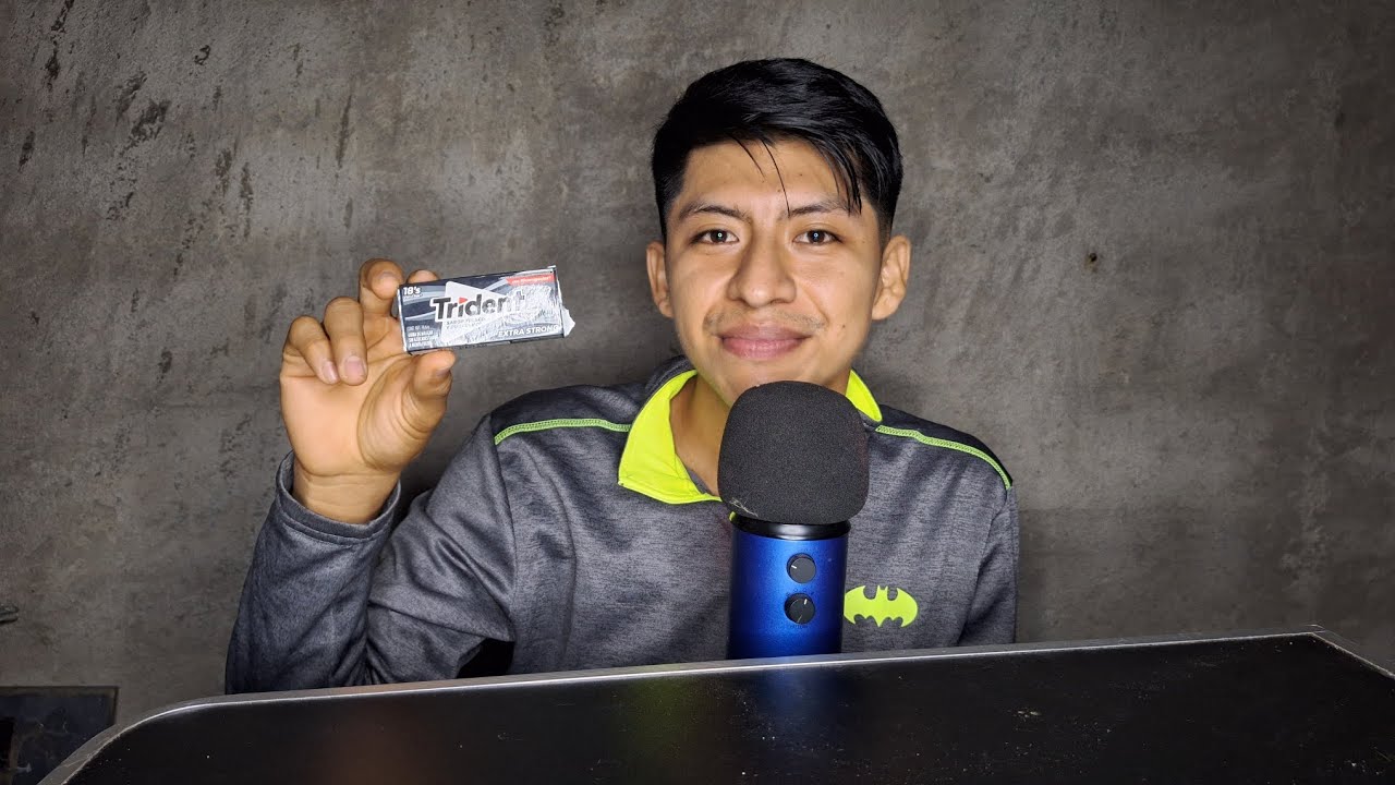 ASMR MASCANDO CHICLE MIENTRAS LEO SUS COMENTARIOS 🤪 - YouTube