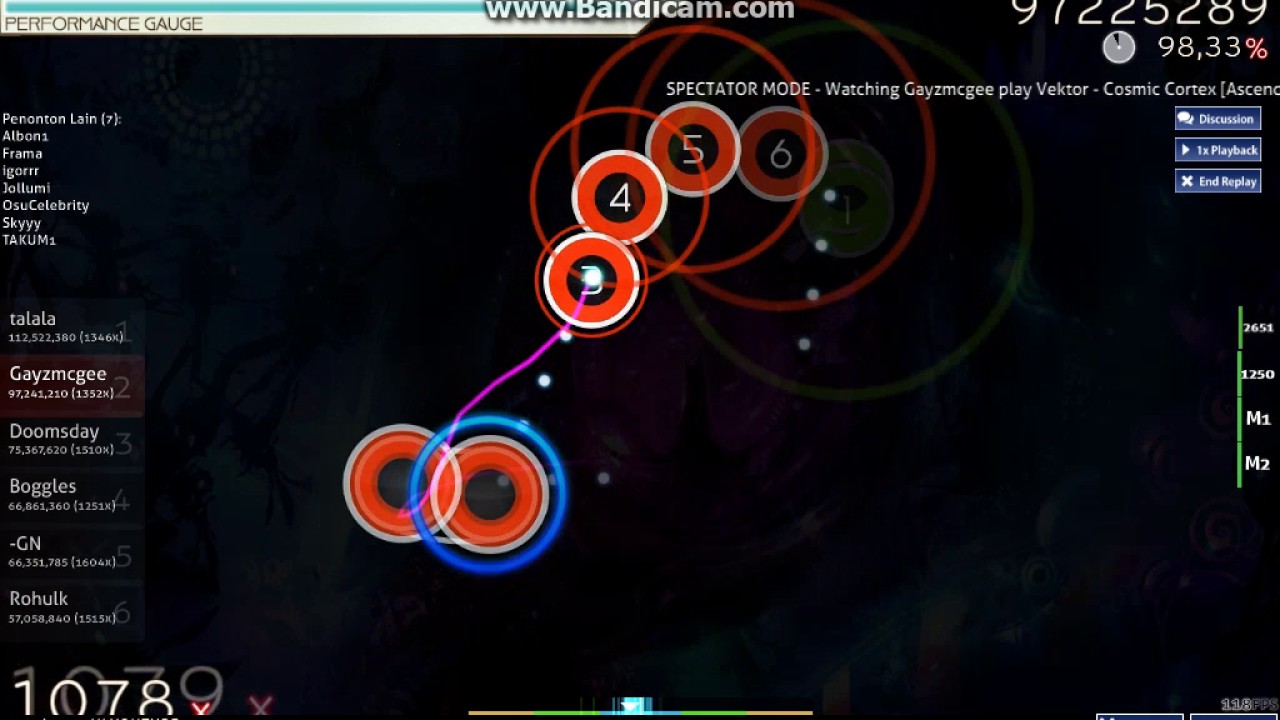 [osu!] Gayzmcgee achieved #1 on Vektor - Cosmic Cortex [Ascendancy ...