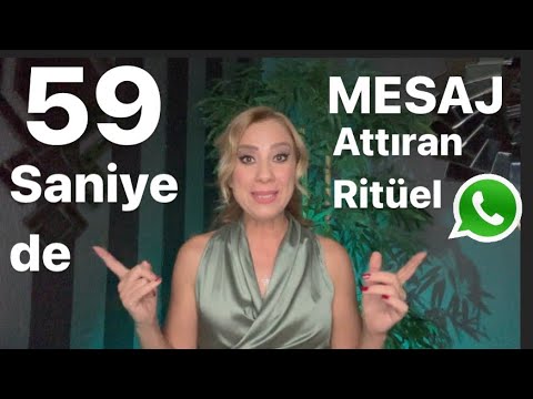 59 Saniye de Sevgiline Mesaj Attıran Ritüel!