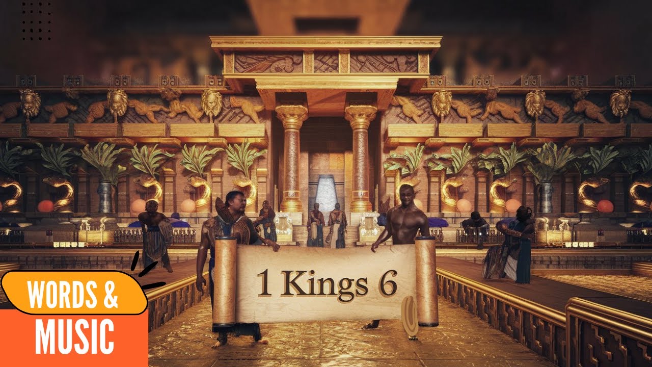 1 Kings 6 Words & Music Solomon Builds the Temple - YouTube