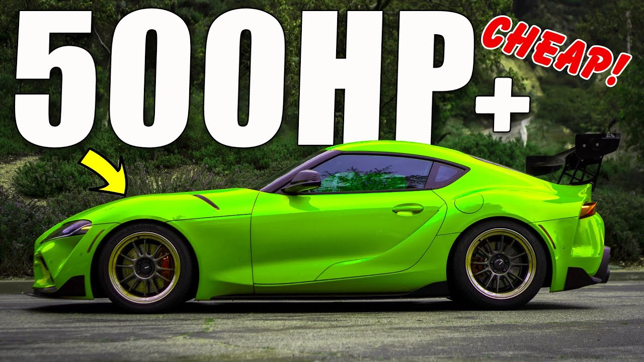 500HP+ Supra Is Cheap And Easy! - YouTube