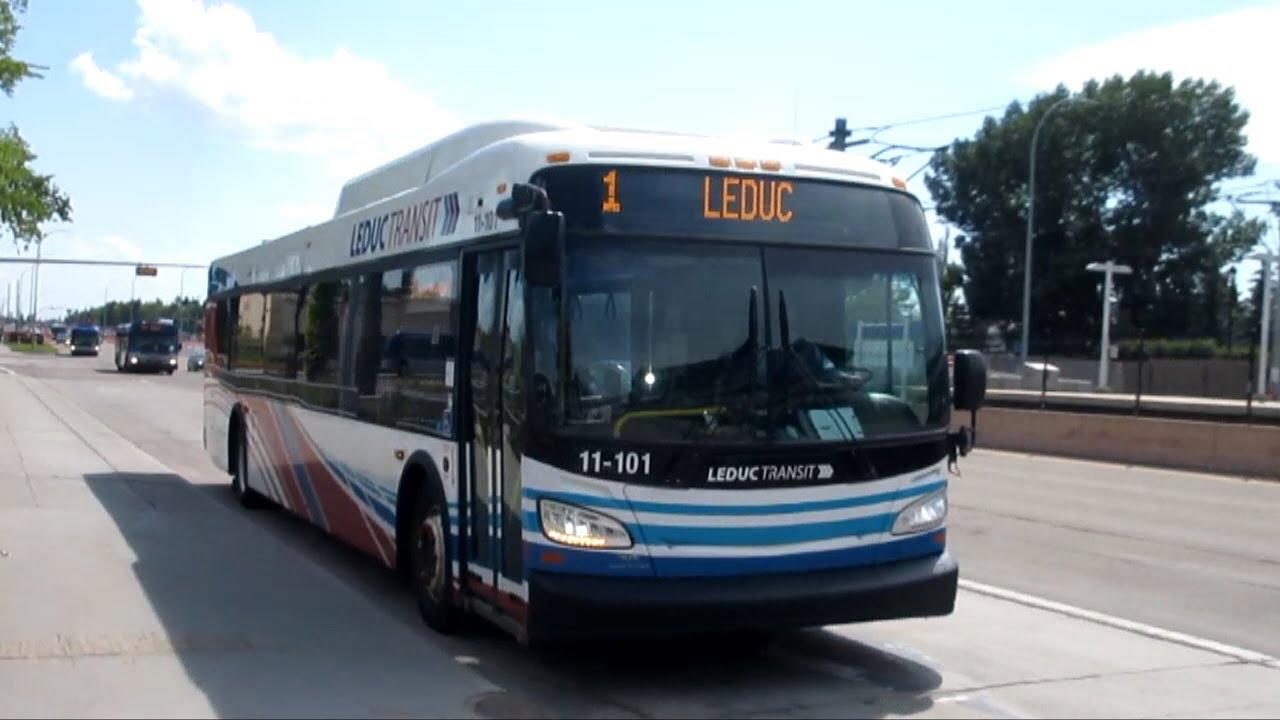 Leduc Transit 2014 New Flyer XD40 - 11-101 - YouTube