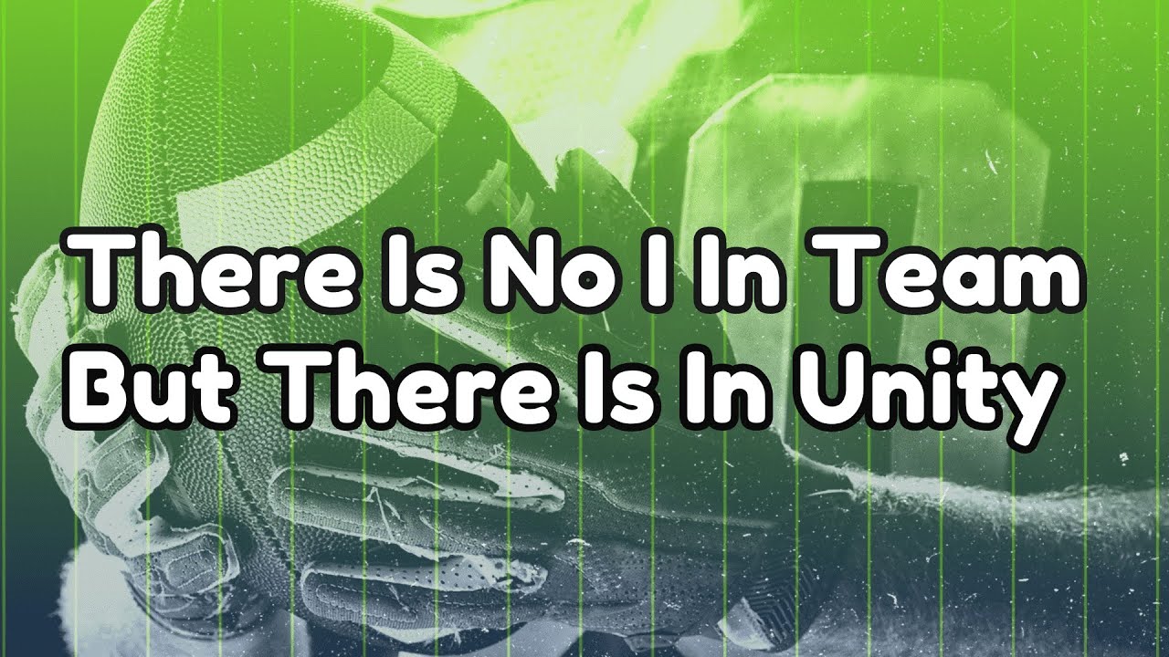 There Is No I In Team, But There Is In Unity | Feb 11th, 2024 Morning ...