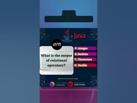 Shift Q&A -42 #java #javacoding #javaprogramming - YouTube