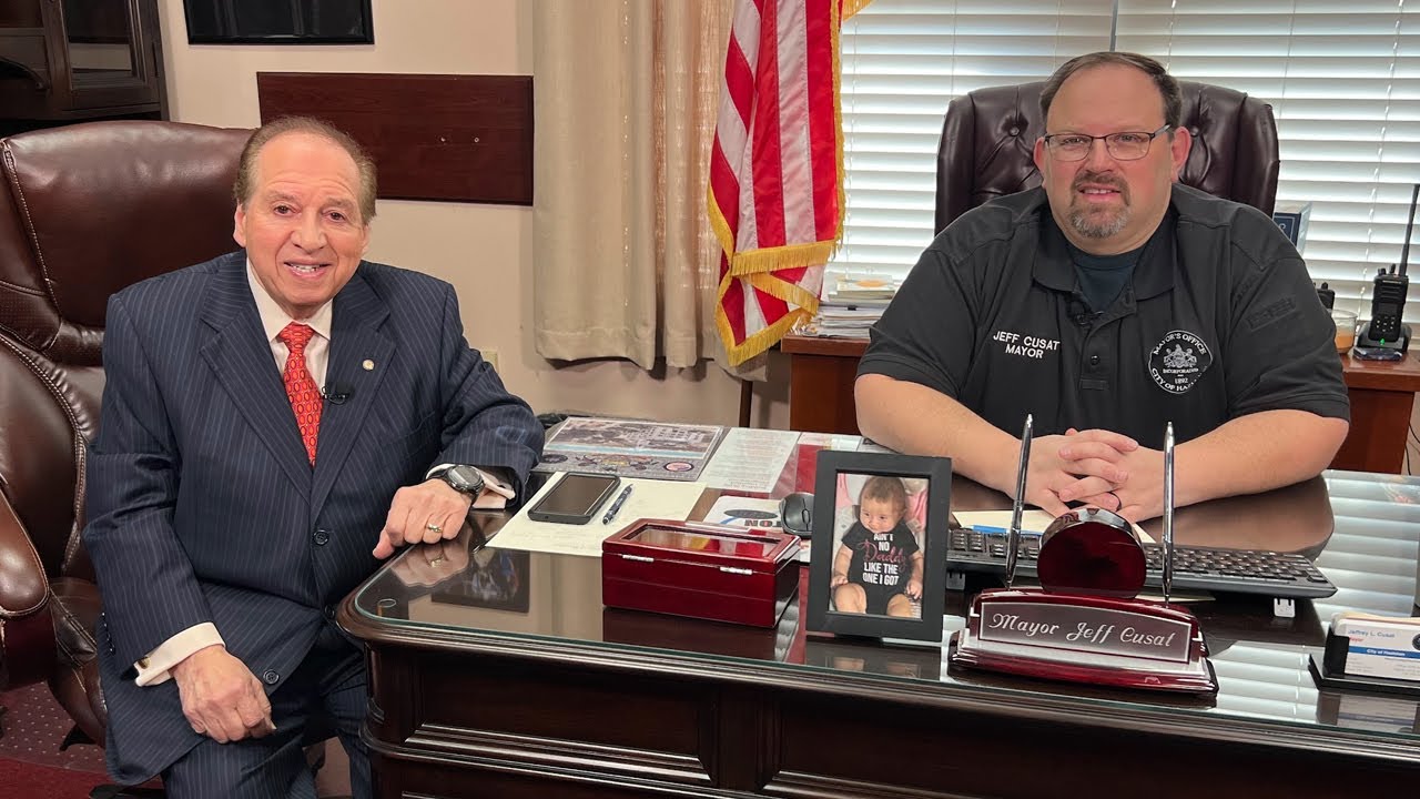 The Sam Lesante Show - "Mayor's Report" with Hazleton Mayor Jeff Cusat: February 18, 2025 - YouTube