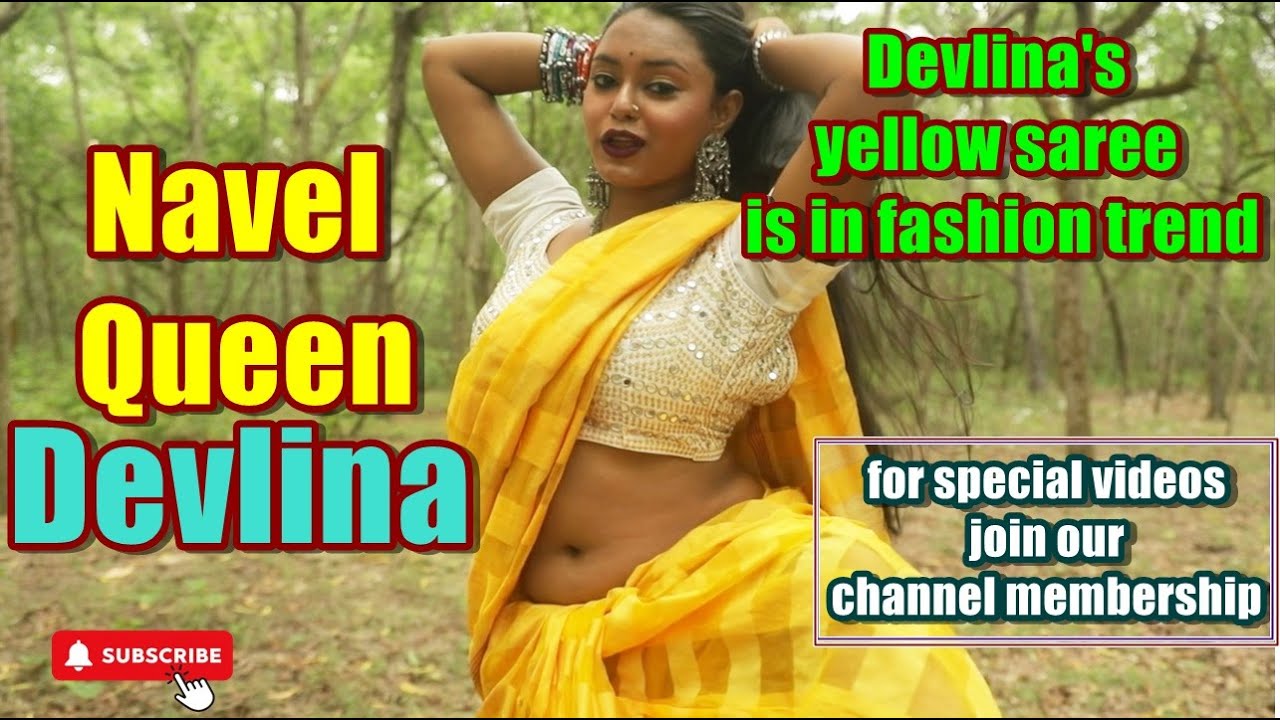 Sneha Beauty's Devlina's yellow saree is in fashion trend | Saree sundori devlina | saree lover ...