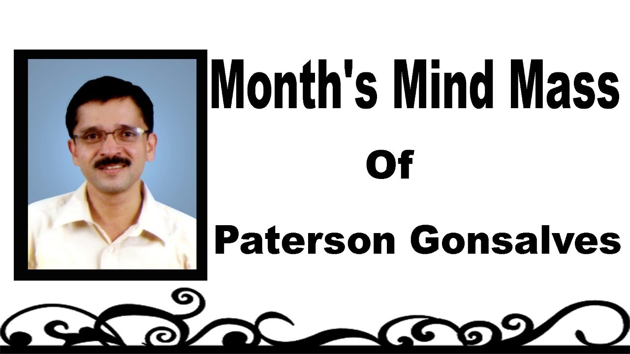 Month's Mind Mass - YouTube