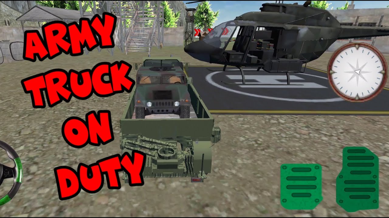 Army Truck on duty #viral #gameplay #gaming #games #adventure #trending ...