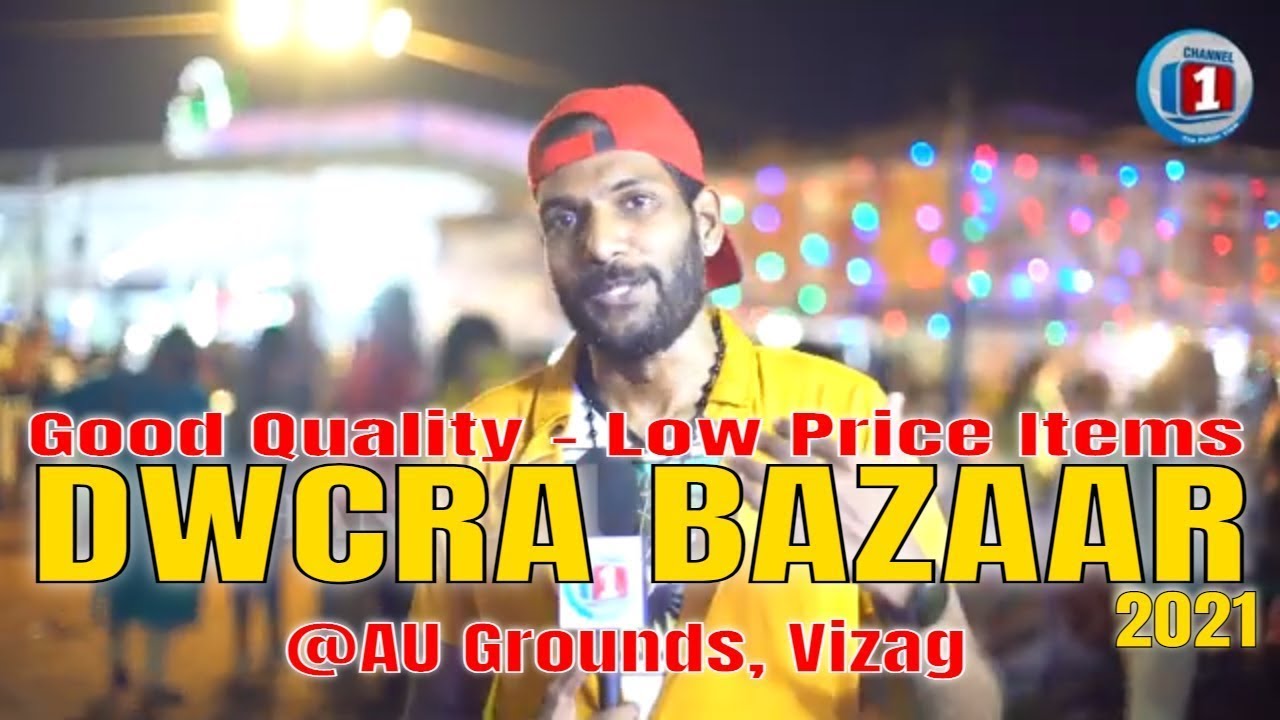 Dwcra Bazaar 2021 in Vizag || Handicrafts - Handlooms - Crockery - Food ...