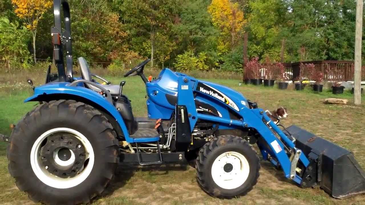 New Holland Tractor TC45DA 2006 - YouTube