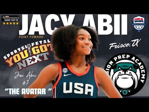 The Rise of Jacy Abii: Basketball's Next Big Star 🌟 - YouTube