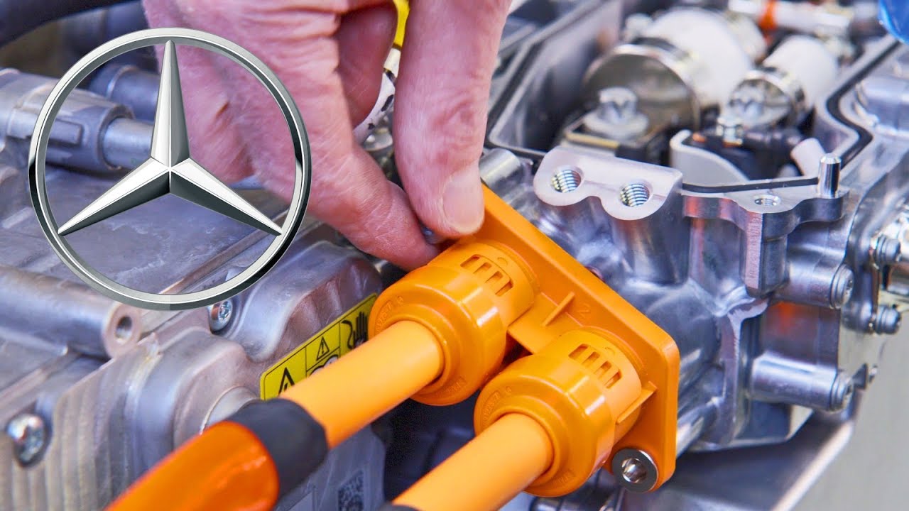 Mercedes Hydrogen Engine Factory - YouTube